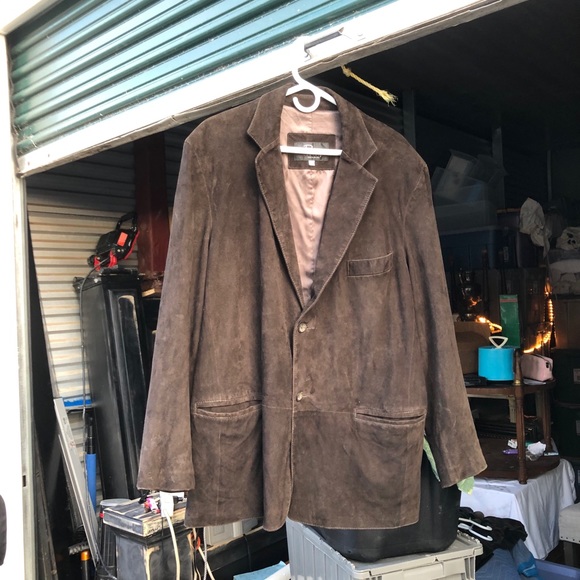 Remy Leather | Suits & Blazers | Mens Remy Leather Suede Blazer | Poshmark